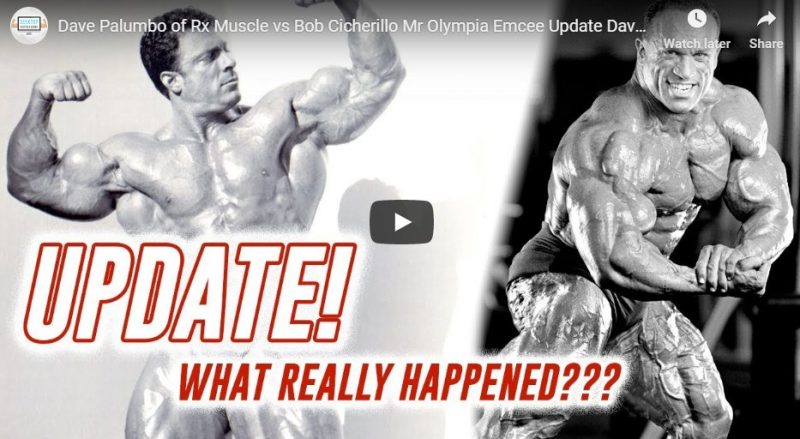 Dave Palumbo vs Bob Cicherillo Update Dave Speaks to Bob! – IronMag ...
