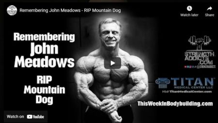 Bodybuilding World Mourns John Meadows – IronMag Bodybuilding & Fitness ...