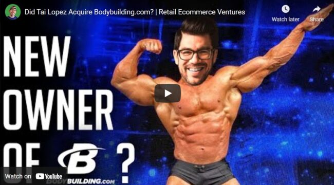 Can Tai Lopez Save Bodybuilding.com from Their Struggles? – IronMag ...