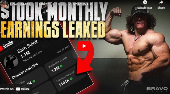 How Sam Sulek Makes $100,000 Every Month! – IronMag Bodybuilding ...